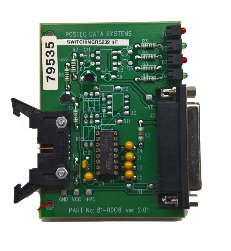 81-0211 RS232 Switching Card - Kentronics
