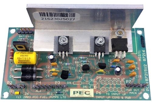 87216 87215 PEC 9000 Power Regulator PCB - Kentronics