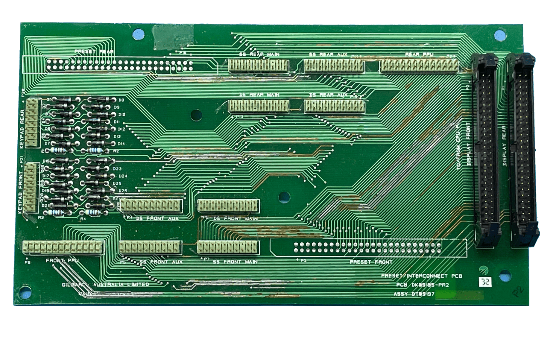 DT09197 Gilbarco MK3 MPP Interconnect PCB - Kentronics