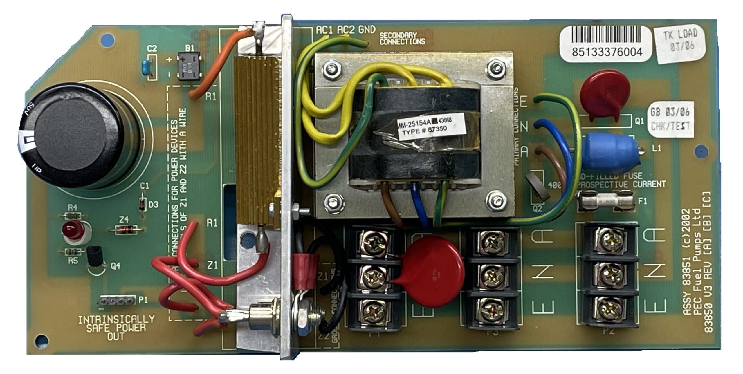 83851 83850 PEC Power Supply MK2 - Kentronics