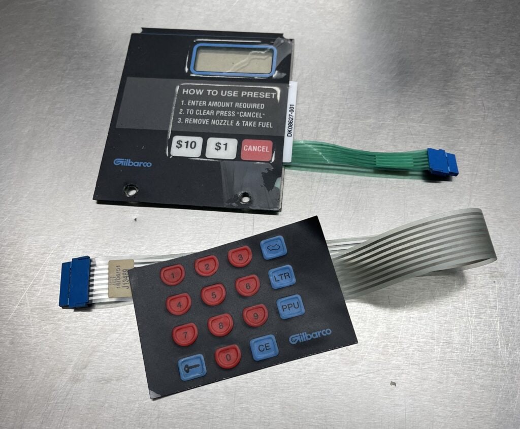 Gilbarco Enterprise Keypad Membranes - Who needs these? - Kentronics