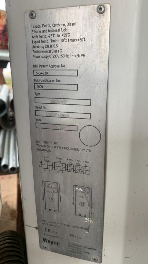 FOR SALE – 4 x Dresser Wayne Petrol/Diesel (PUMPS) - Kentronics