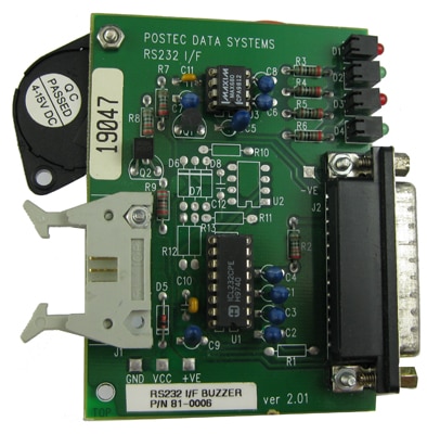 81-0006 RS232 Card w/Buzz - Kentronics